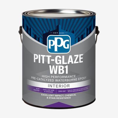 PITT-GLAZE WB1 High-Performance Pre-Catalyzed Waterborne Epoxy - Professional Quality Paint ...
